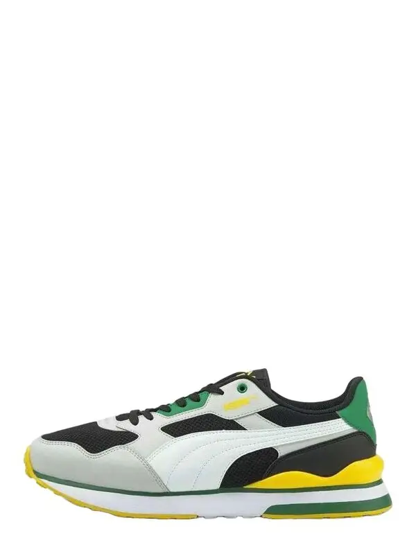 PUMA R78 Futr Low Top Sneakers - Grey/green