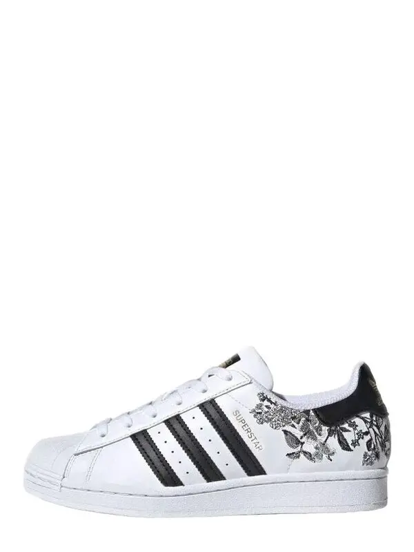 Adidas Superstar 'floral Twist' Sneakers - White
