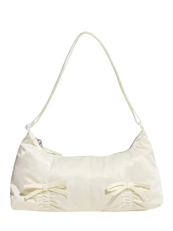 Adidas Bow-tie Shoulder Bag - Cream White