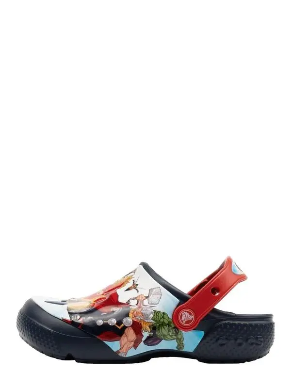 CROCS X Marvel Classic Clog 'avengers Patch - Blue/black/white