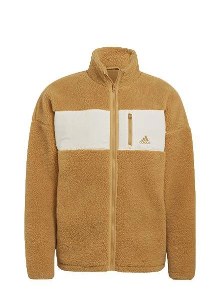 Adidas Logo Casual Splicing Stand Collar Sports Jacket - Default Color