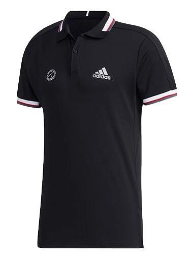 Adidas Htrdy Pl1 Sl Tennis Sports Polo Shirt - Black