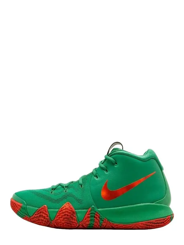 Nike Kyrie 4 "fall Foliage" High Top Sneakers - Green/red