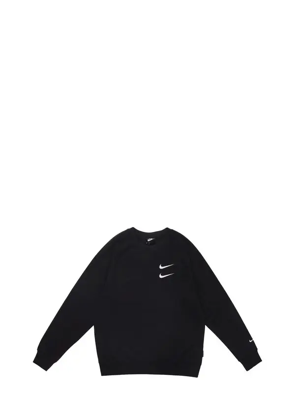 Nike Embroidered Crewneck Pullover - Black