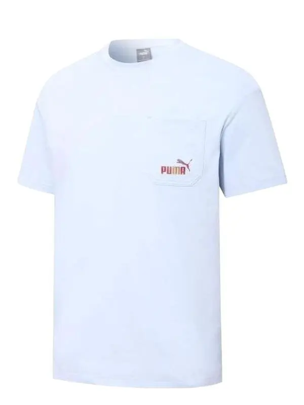 PUMA Skb Pocket Logo Tee - Blue