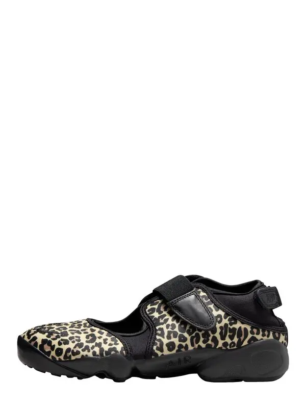 Nike Rift Breathe Leopard Print Sandals - Black/hemp