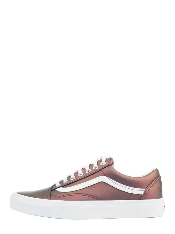 VANS Old Skool Metallic Sneakers - Red/gold