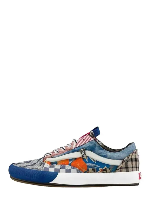 VANS Old Skool Cap Patchwork Sneakers - Blue