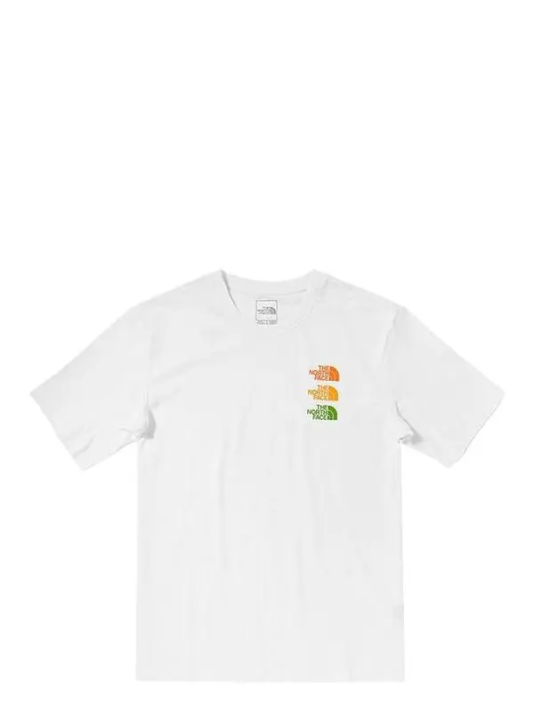 The North Face Ss21 Tri Logo Shirt - White