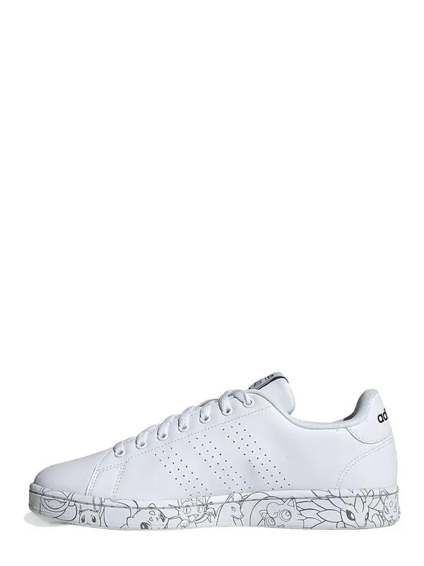 Adidas Pokemon X Advantage "mosaic" Eh1110 Casual Sneakers - White