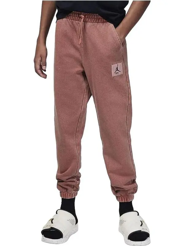 JORDAN Flight Fleece Sweatpants - Pink/white