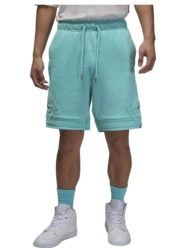JORDAN Essentials Statement Fleece Shorts - Bleached Aqua