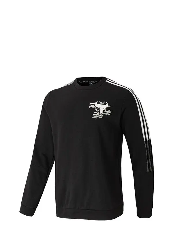 Adidas Real Madrid Crew Neck Sweater - Black