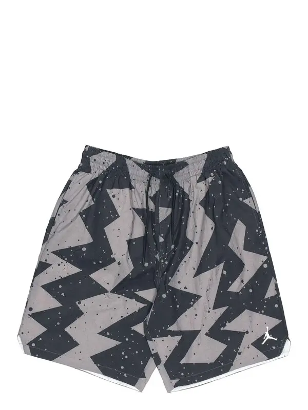 JORDAN Drawstring Splash Ink Loose Sports Shorts - Black