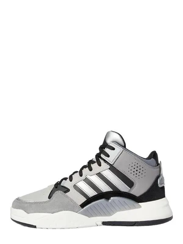 Adidas Neo 5th Quarter High Top Sneakers - Silver
