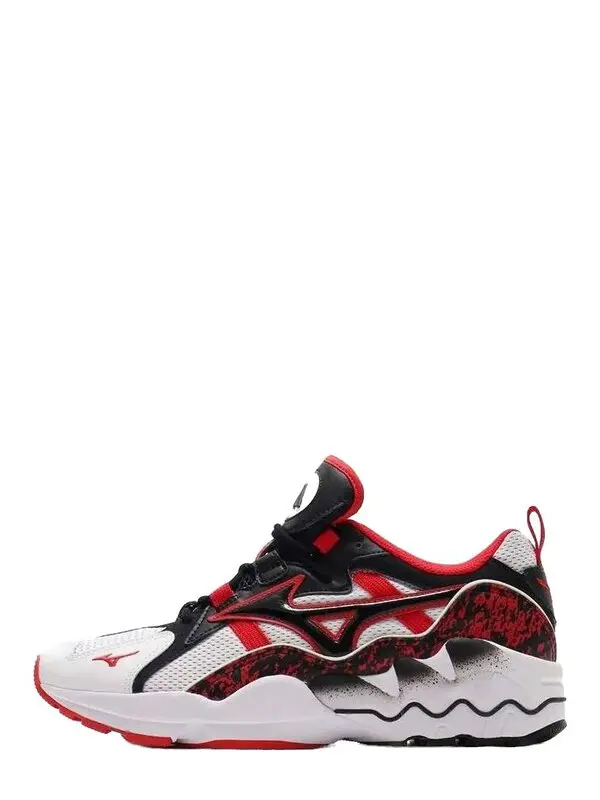 Mizuno Wave Rider 1 "splatter" Athletic Sneakers - Red