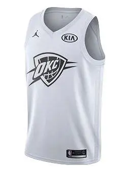 JORDAN Air Nba 2022 All-star Swingman Jersey - White/black