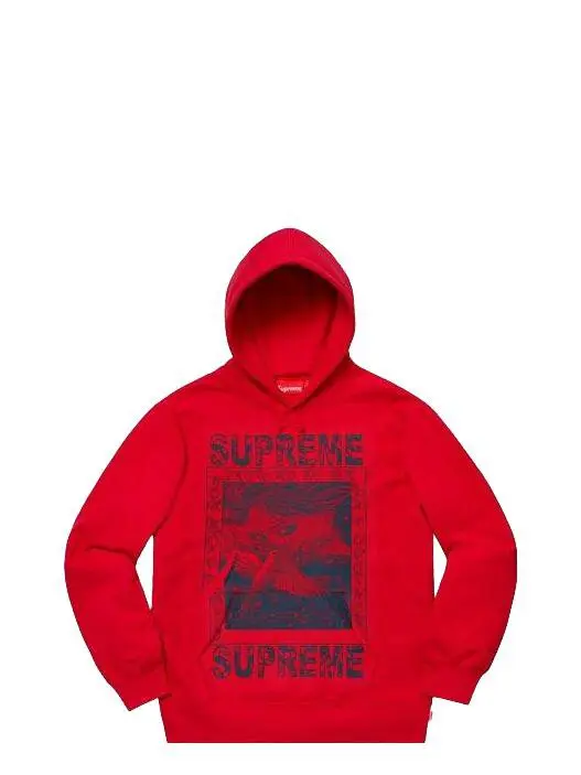 Supreme Doves Hooded Sweatshirt - Red