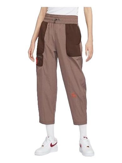 Nike City Utility High-waist Woven Pants - Brwon