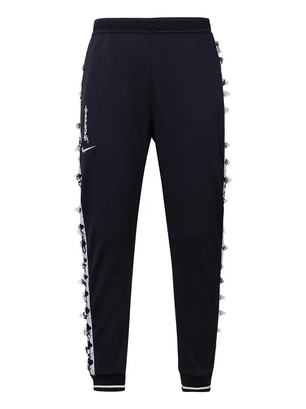 Nike X Acronym Crossover Contrasting Colors Stripe Elastic Waistband Sports Pants/trousers/joggers Black - Default Color