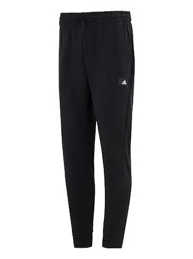 Adidas Fi Dblknt Pt Running Training Loose Knit Bundle Feet Sports Pants/trousers/joggers - Black
