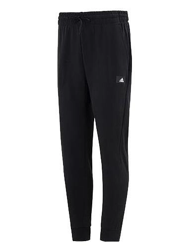 Adidas Fi Dblknt Pt Running Training Loose Knit Bundle Feet Sports Pants/trousers/joggers - Black