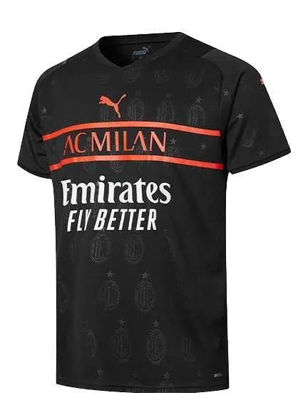 PUMA Sw 21-22 Ac Milan Third Shirt - Black