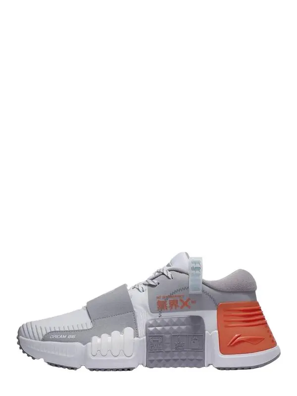 LI-NING Standard Glacier Grey' Sneakers - White