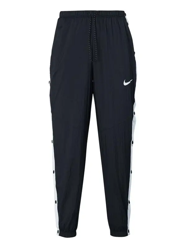 Nike Windrunner Snap Button Track Pants - Black