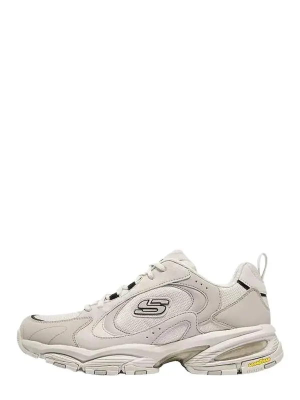 Sketchers D'lites Sneakers - Beige/white