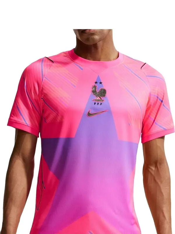 Nike Fff 2026 Stadium Goalkeeper Replica Jersey - Hyper Pink/sunset Pulse/bright Violet