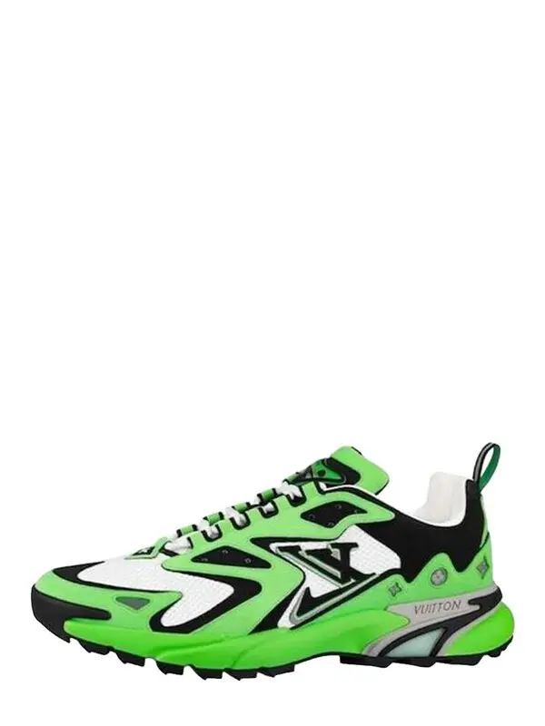 LOUIS VUITTON Runner Tatic Sneakers - Green/white/black