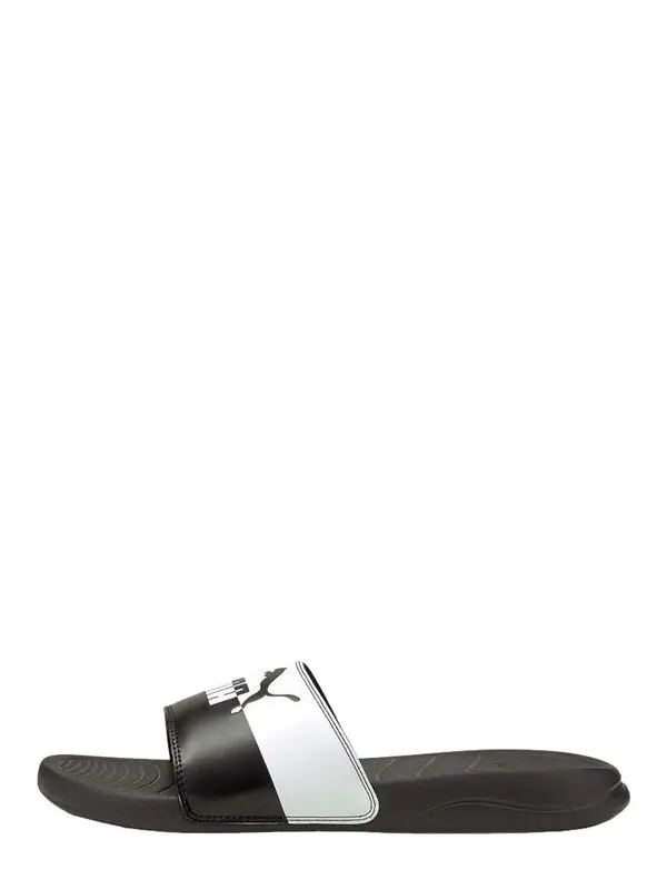 PUMA Popcat 20 Split Slide Sandals - Black/white
