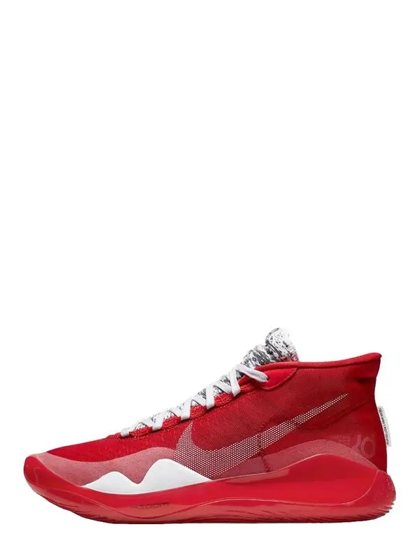 Nike Kd Tb Mid Top Basketball Sneakers - Red