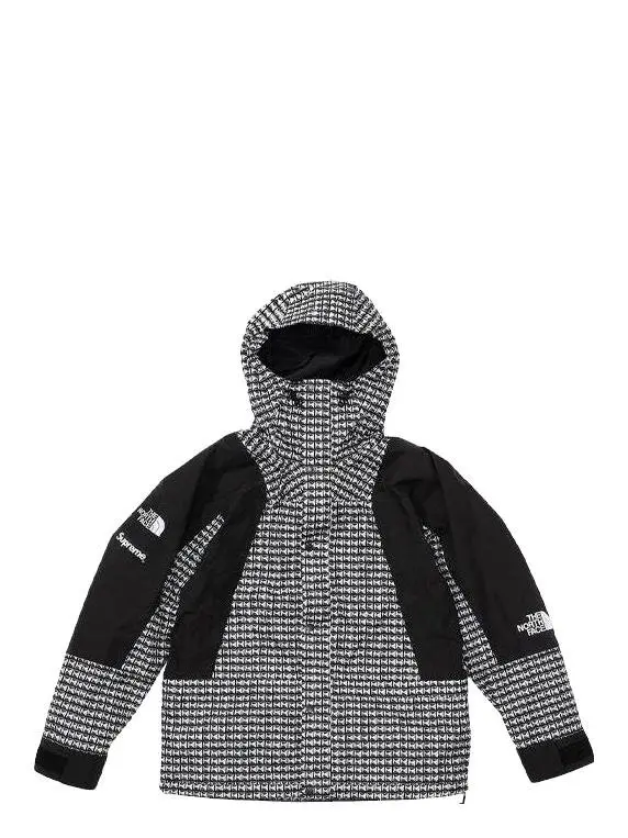 Supreme X The North Face Studded Mountain Light Jacket - Black/white