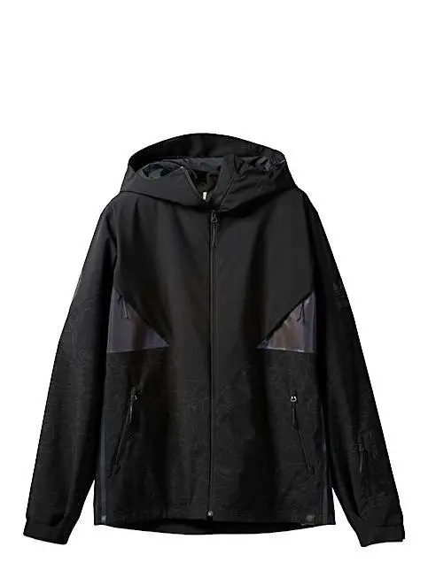 Adidas A Bathing Ape X Snow Jacket - Black