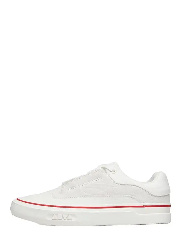 ANTA A-shock Cvs Low Top Sneakers - White/red