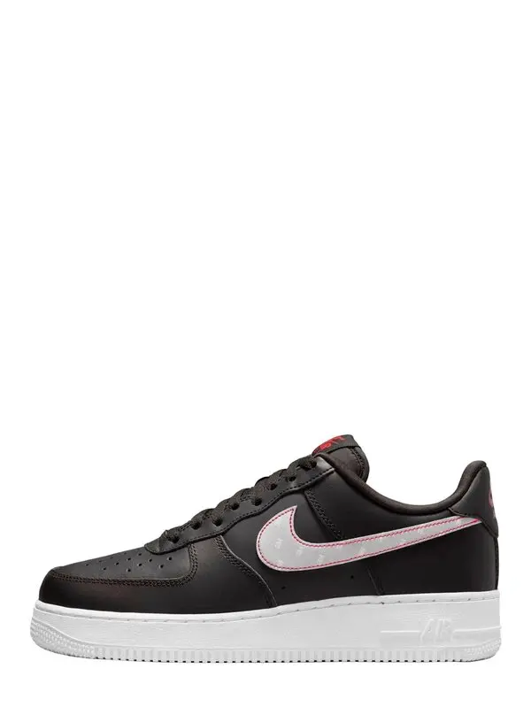 Nike Force 1 '07 Sneakers - Black/red