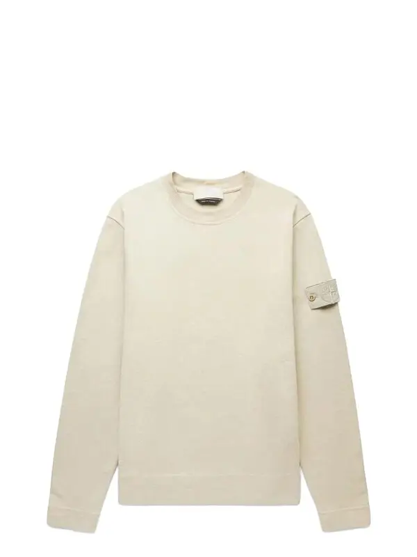 Stone Island Ghost Crewneck Sweater - Beige