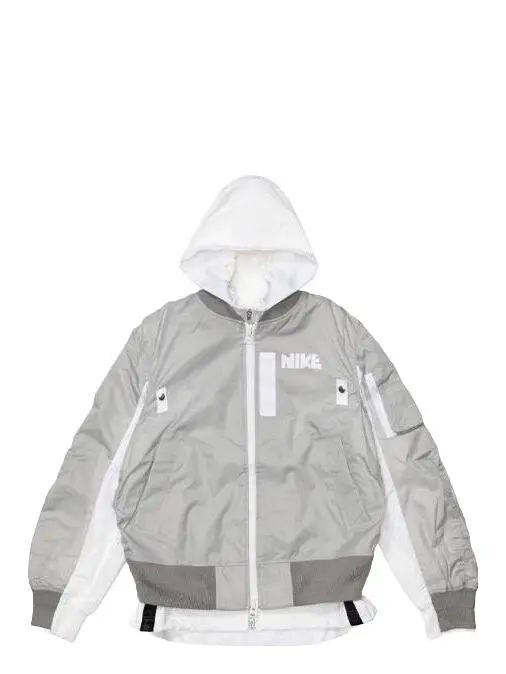Nike X Sacai Double Layer Hooded Jacket - Multi-color