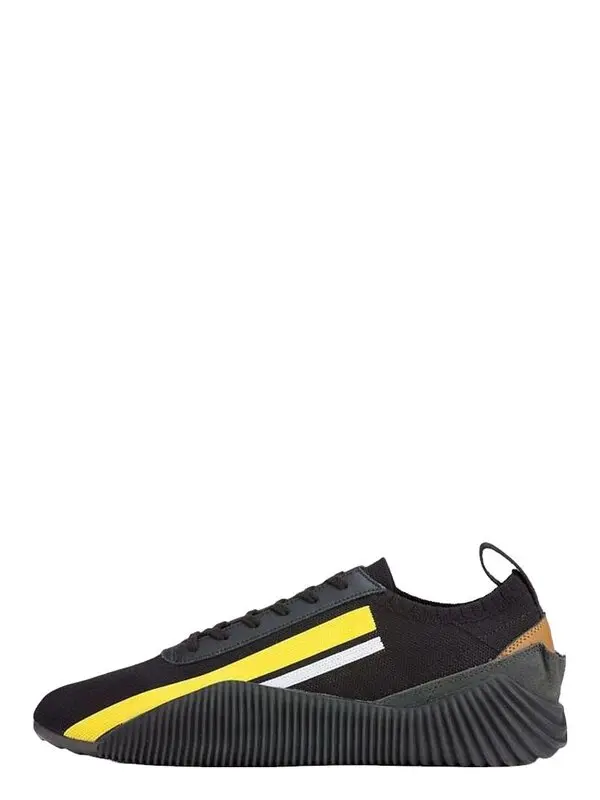 Onitsuka Tiger Acromount Knit Sneakers - Black/yellow