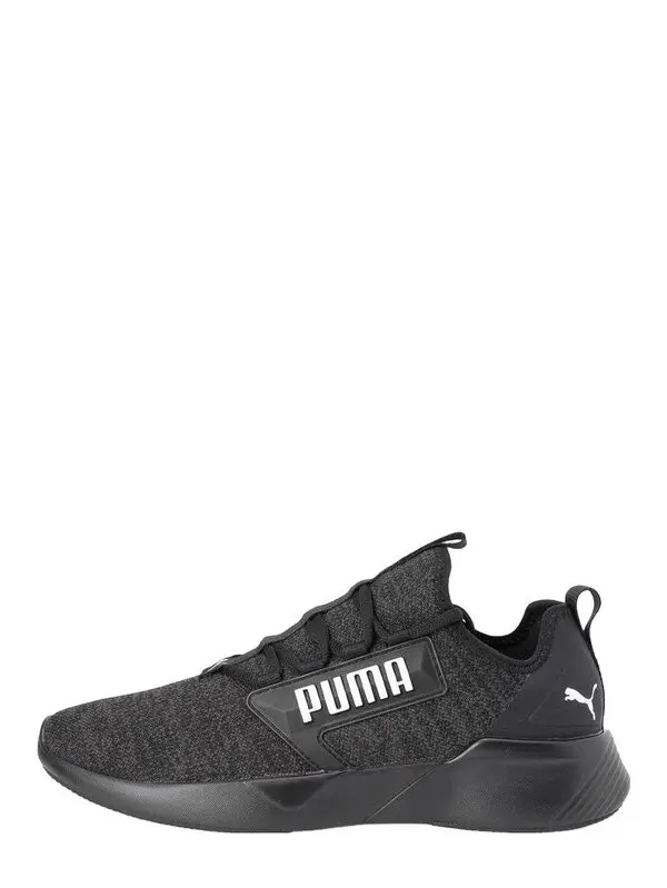 PUMA Retaliate Knitted Sports Shoe - Black