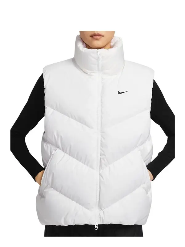 Nike Storm-fit Windpuffer Vest - White/black