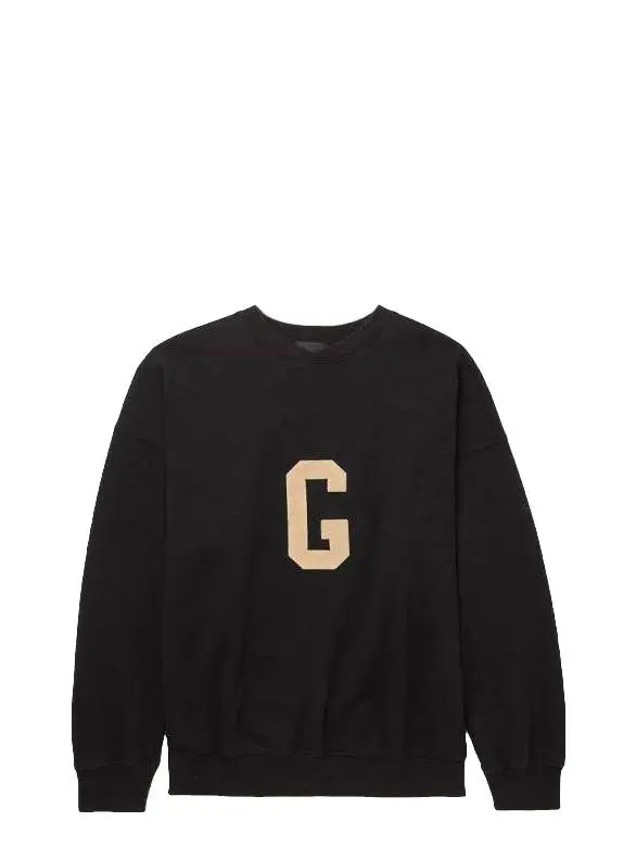 Fear Of God C Logo Sweatshirt - Black/tan