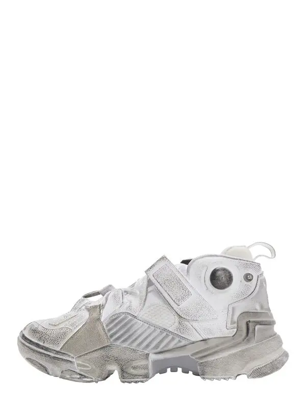 REEBOK Vetements X Genetically Modified Pump Mid Top Sneakers - White