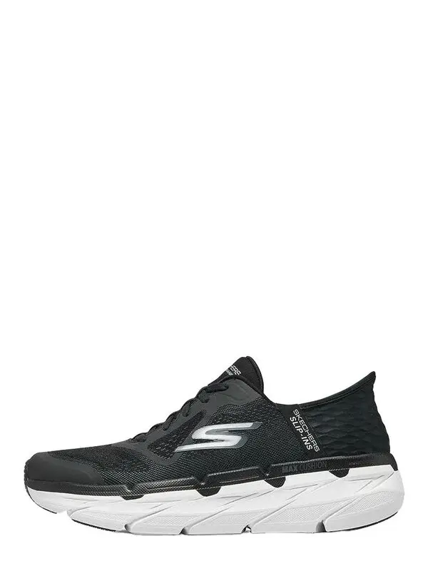 Sketchers Max Cushioning Elite Athletic Sneakers - Black/white
