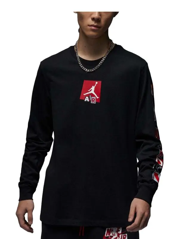 JORDAN Brand Long Sleeve T-shirt - Black