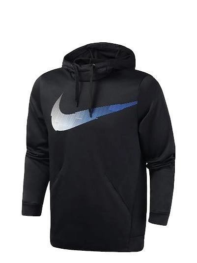 Nike Hooded Athleisure Sports Pullover - Black