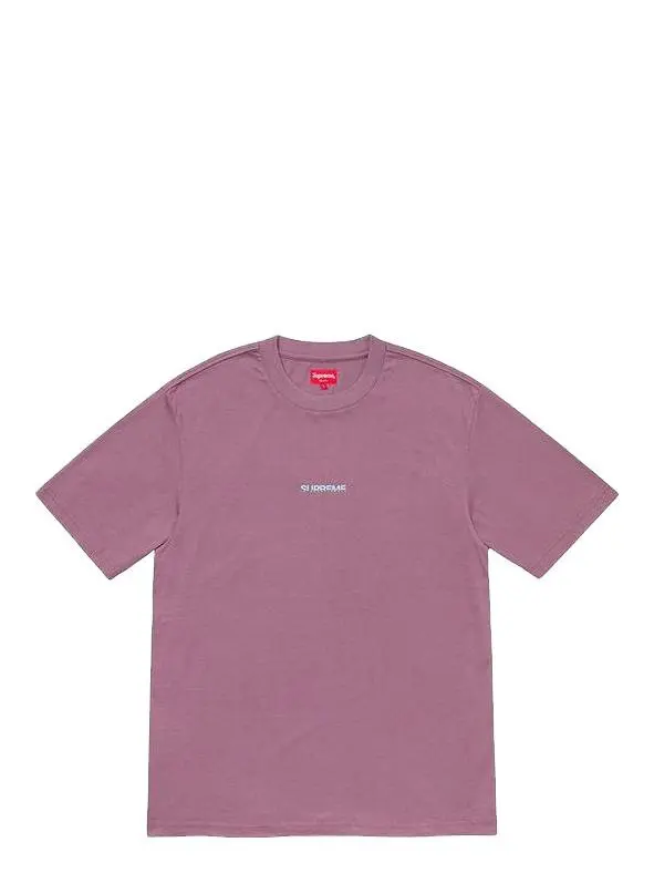Supreme Fw19 Week 6 Internationale Ss Top Logo Tee - Purple