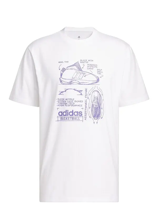 Adidas Kobe Crazy 1 T-shirts - White